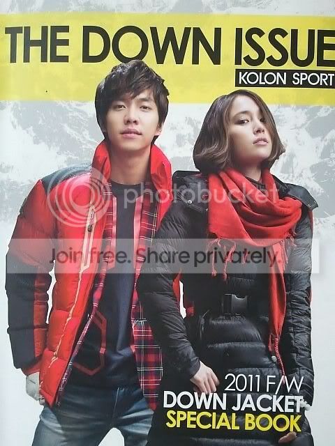 2011 F/W Kolon Sport Down Jacket Photos – Lee Seung Gi | Everything Lee ...