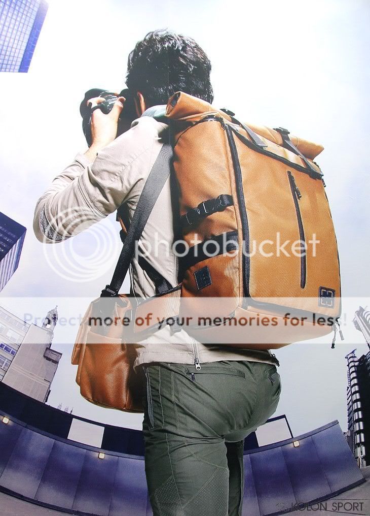 Kolon Sport Launches Lee Seung Gi Backpack | Everything Lee Seung Gi